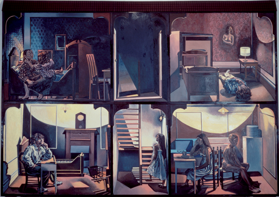 Gabriel Laderman, House of Death and Life - artcritical