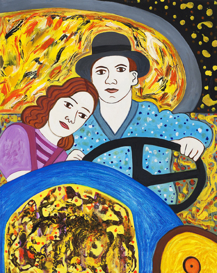 Longing Inside the Frame: Susan Bee at Accola Griefen - artcritical