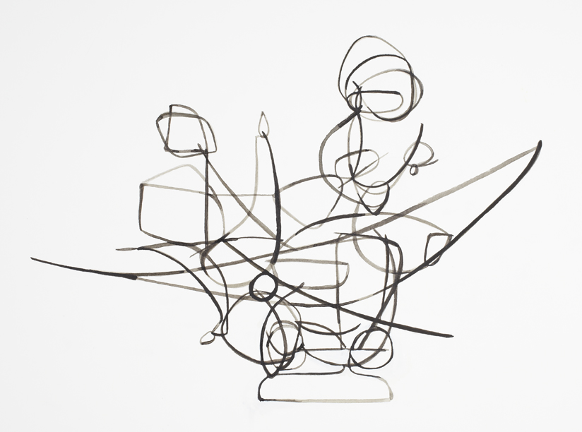 Myths, Mosaics and Ink Drawing: A Studio Visit with Carin Riley ...