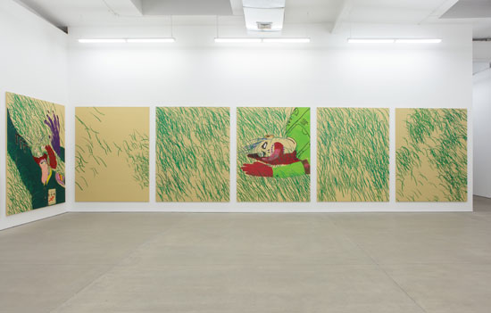 Spilled Blood: Calvin Marcus at Clearing - artcritical